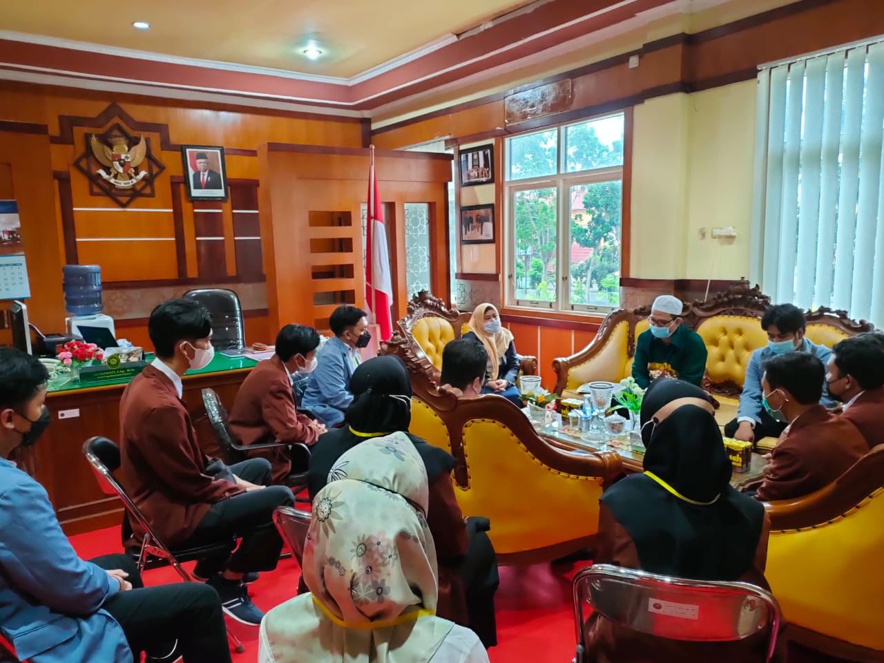 Penerimaan Mahasiswa PKL dari IAID Darussalam